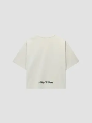 RtA Curva Ultra Austin Cropped Oversized T-shirt