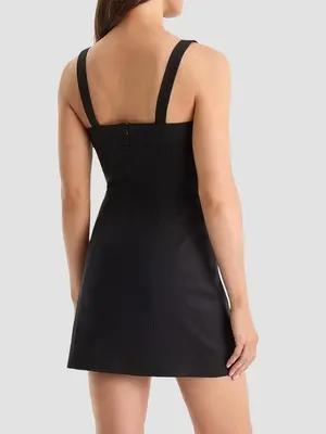 Good American The Structured Mini Dress