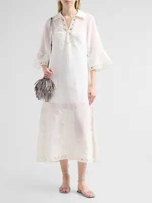 Zimmermann Leather Fringe Crossbody Bag