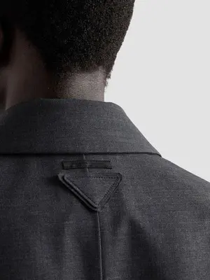 Prada Technical Wool Coat