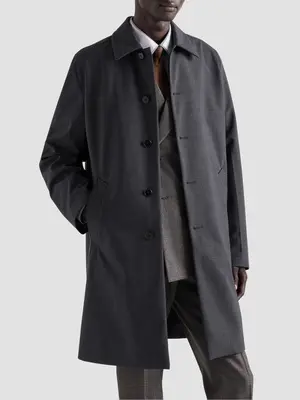 Prada Technical Wool Coat