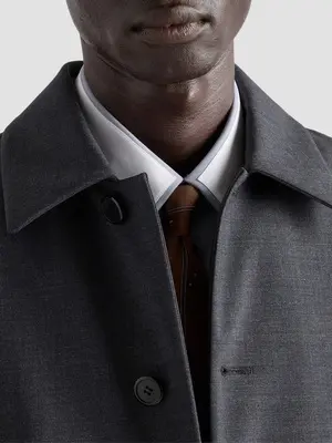 Prada Technical Wool Coat