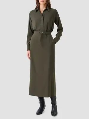 Akris Relaxed Lasercut Crêpe Shirt