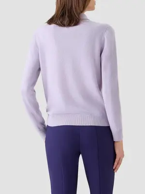 Akris Cashmere Knit Polo Sweater