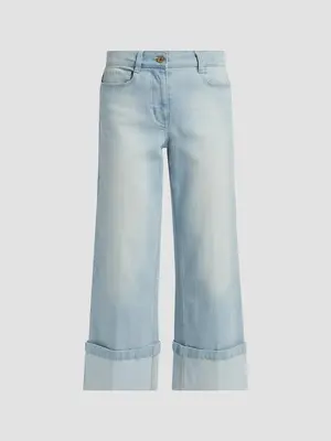 Generation Love Eros High-rise Crop Jeans - Sky Blue