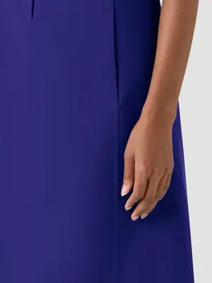 Akris Stretch Cotton-silk Polo Dress