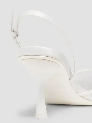 Simkhai Dylan Lace Slingback Pumps