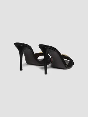 GIUSEPPE ZANOTTI Clandestino 90mm Leather Mules