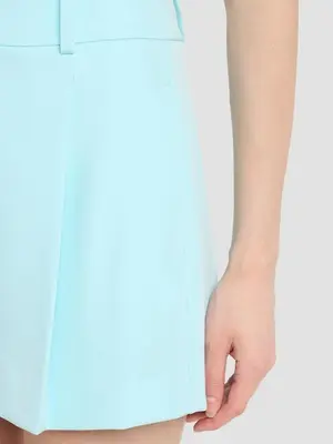 Generation Love Sena Stretch-crepe High-waisted Shorts