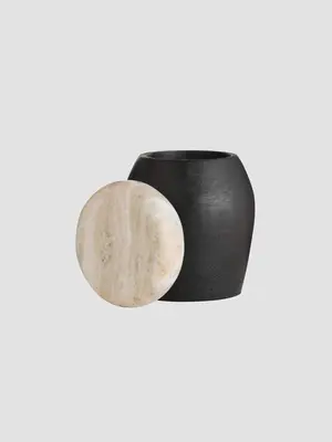 ARTERIORS Noelle Mango Wood & Marble Containers