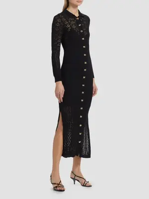 Generation Love Eleni Pointelle Knit Maxi Dress