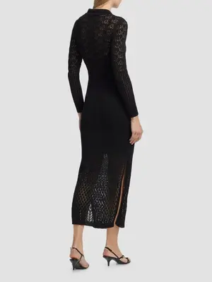 Generation Love Eleni Pointelle Knit Maxi Dress