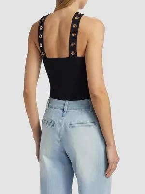 Generation Love Sabeen Grommet Halterneck Bodysuit
