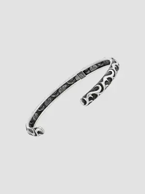 John Varvatos Gothic Sterling Silver Cuff