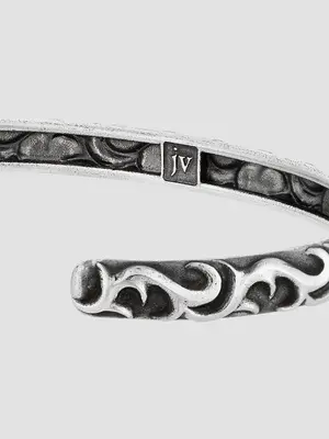 John Varvatos Gothic Sterling Silver Cuff