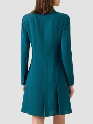 Akris Cotton-silk Seersucker Shirtdress