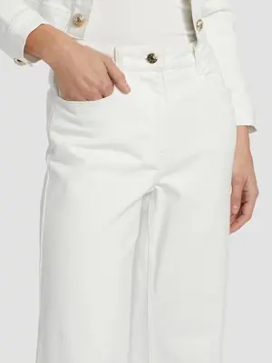 Generation Love Eros High-rise Wide-leg Cuffed Jeans