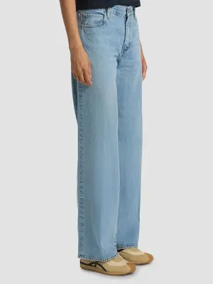 FRAME The Off Duty Stroll Straight-leg Jeans
