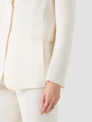 Akris Arie Linen-wool Blazer