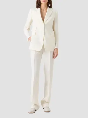 Akris Arie Linen-wool Blazer