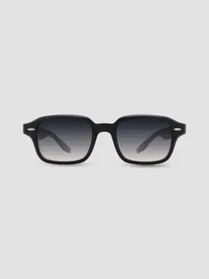 Barton Perreira Remi 51mm Rectangular Sunglasses - Black