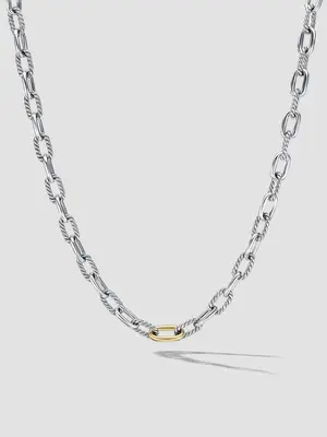 David Yurman Dy Madison Chain Necklace In Sterling - Silver