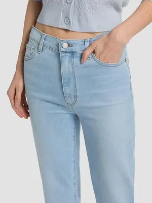 FRAME Le Sleek Straight-leg Jeans - Hush