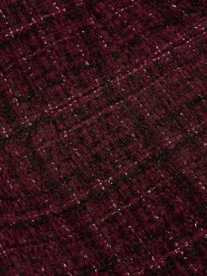 Generation Love Kendra Cotton-blend Metallic Tweed Miniskirt
