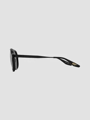 Barton Perreira Vedretta 55mm Aviator Sunglasses - Black