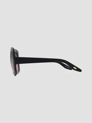 Barton Perreira Sly 56mm Oversized Sunglasses - Black