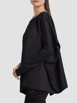 Rosetta Getty One-shoulder Caftan Top