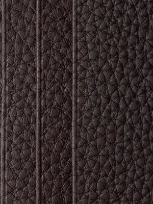 Prada Leather Card Holder - Brown