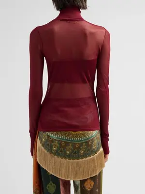 Zimmermann Fine-knit Turtleneck Top