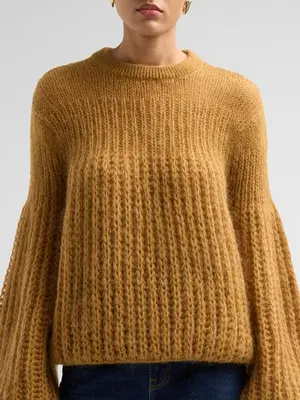 Zimmermann Valiant Mohair Billow Sweater