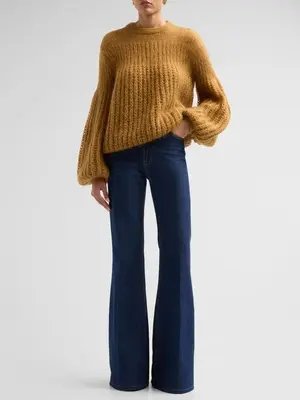 Zimmermann Valiant Mohair Billow Sweater