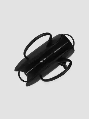 Jacquemus Le Grand Turismo Leather Tote Bag - Black