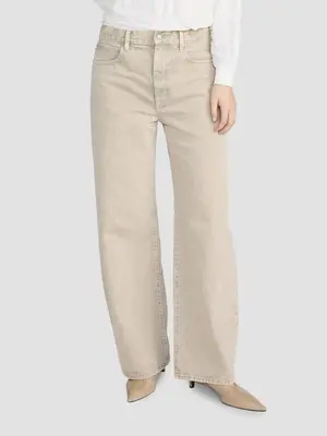 FRAME The Bow Barrel-leg Jeans