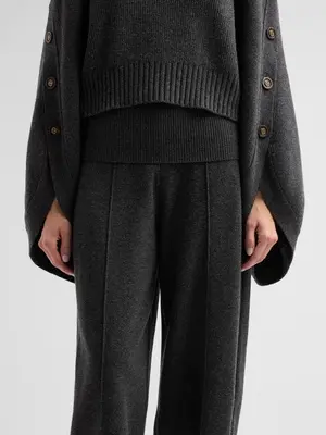 Zimmermann Valiant Knit Barrel-leg Pants