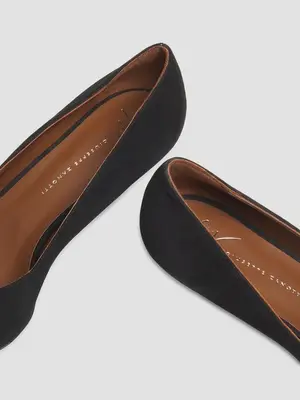 GIUSEPPE ZANOTTI 50mm Cap-toe Leather Kitten-heel Pumps