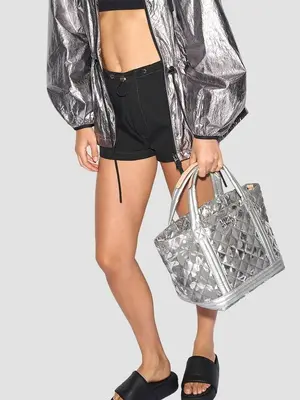 Mz Wallace Empire Small Quilted Tote Bag