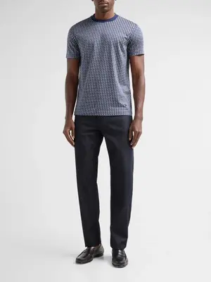 Emporio Armani Contrast Triangle Crewneck T-shirt