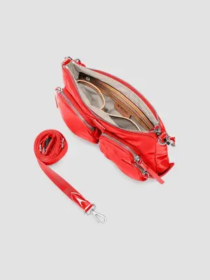 Mz Wallace Petite Chelsea Zip-pocket Shoulder Bag