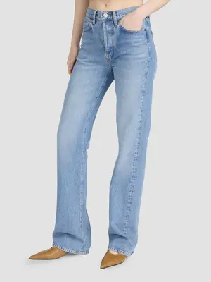 FRAME The Vertical Straight-fit Jeans