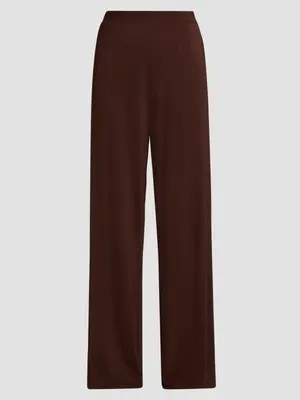 Generation Love Kelela Sheen Jersey Wide-leg Pants - Coco