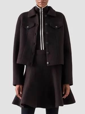 Akris Boiled Wool Jacket