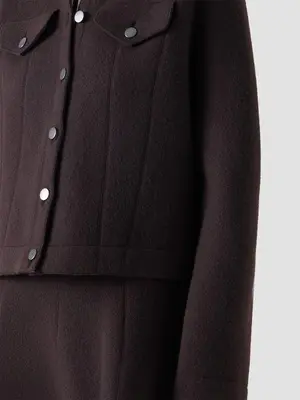 Akris Boiled Wool Jacket