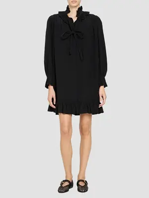 Zimmermann Alchemy Leather Ballet Flats - Black