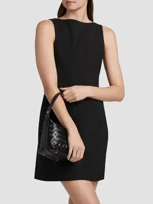 Theory Boatneck Sheath Minidress