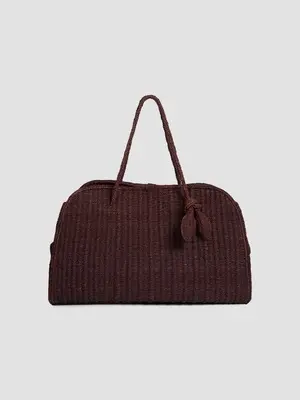 Jacquemus Le Grand Turismo Raffia Tote Bag