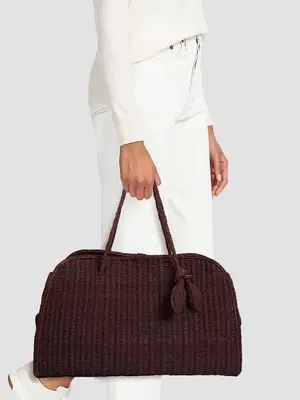 Jacquemus Le Grand Turismo Raffia Tote Bag